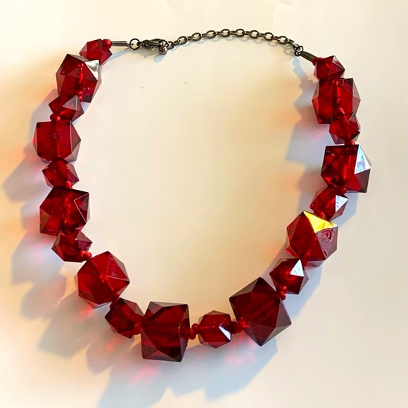 Vintage | Jewelry | Vintage Faceted Lucite Choker | Poshmark